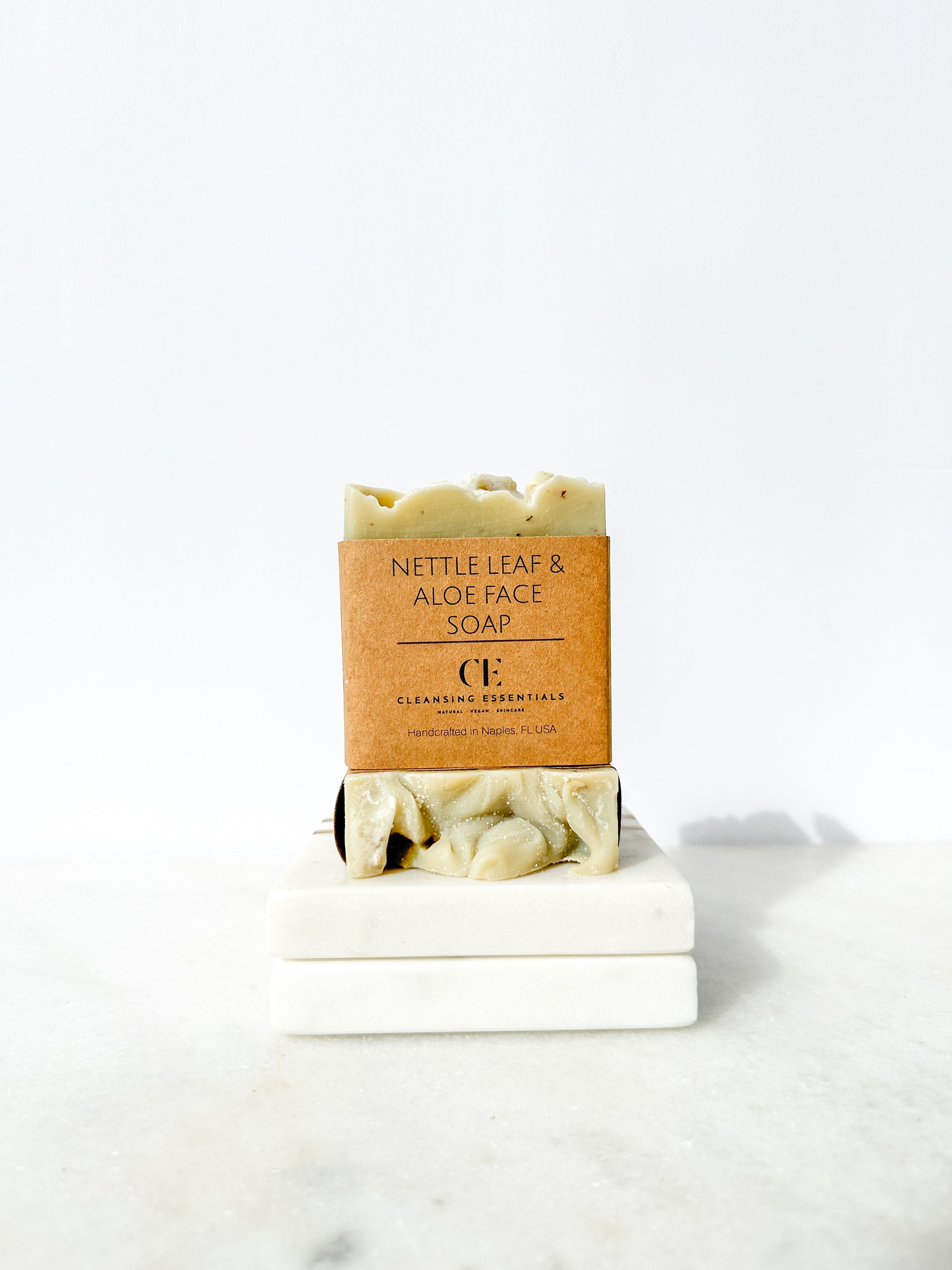 Nettle Leaf & Aloe Face Bar Soap – Cleansing Essentials