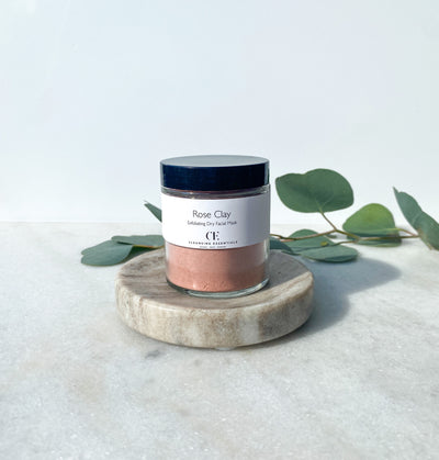 Rose Clay Dry Facial Mask | Cleansing Essentials